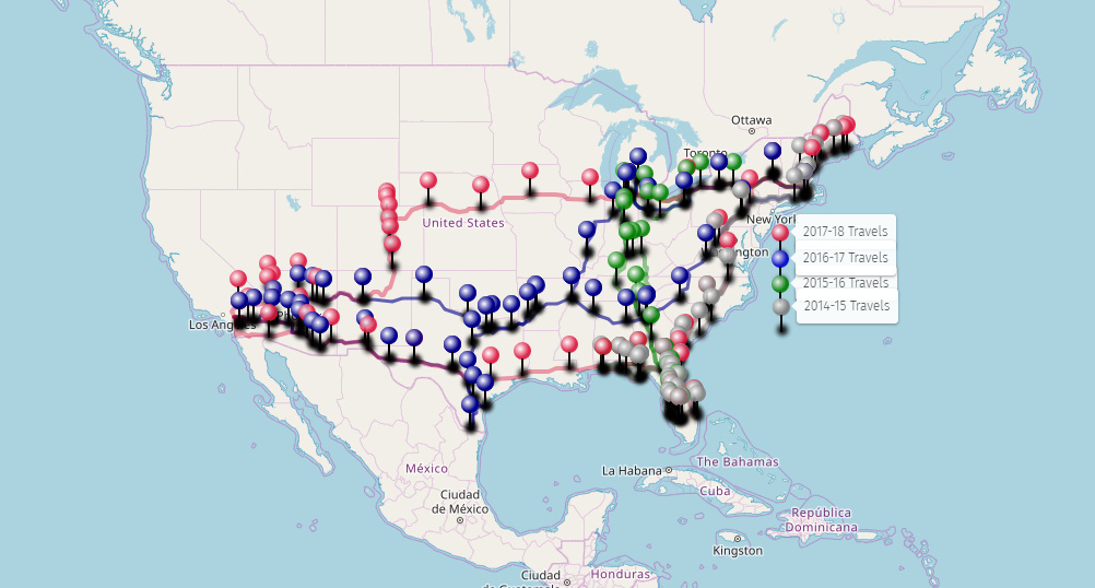 Master Travel Map – My Quantum Discovery